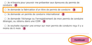 French driver's license | Point system and regulations